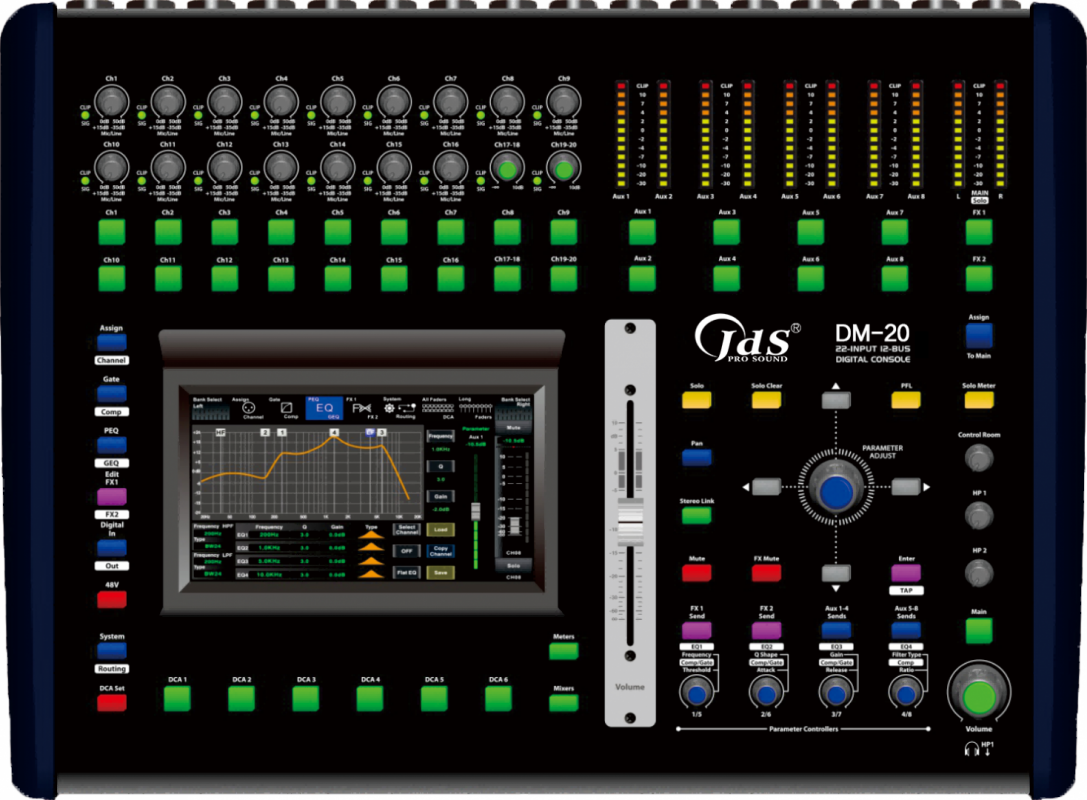 Bàn Mixer Digital JDS DM-20 Chính Hãng Giá Tốt Nhất